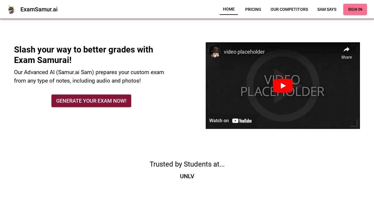 Exam Samurai - BestofAI